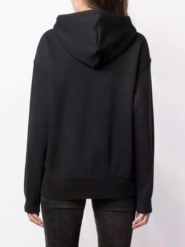 Nike Swoosh-embroidered Hoodie - Black