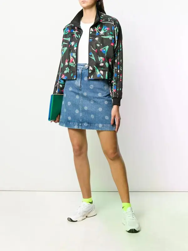Adidas Bellista Track Jacket With Floral Print