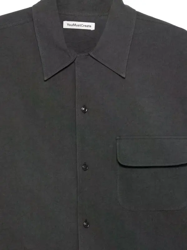 You Must Create Chest--pocket Shirt
