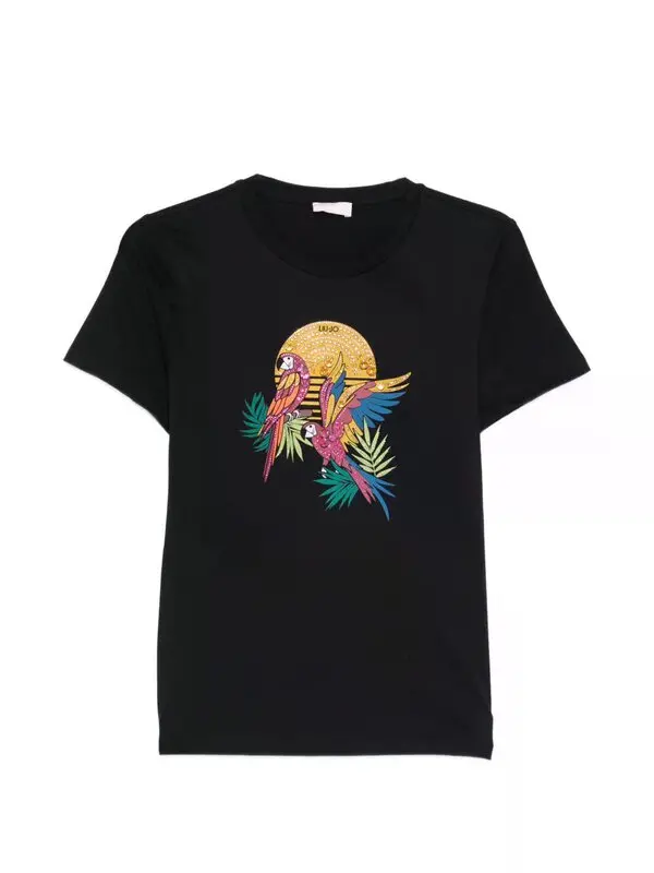 Liu Jo Graphic-print T-shirt - Black