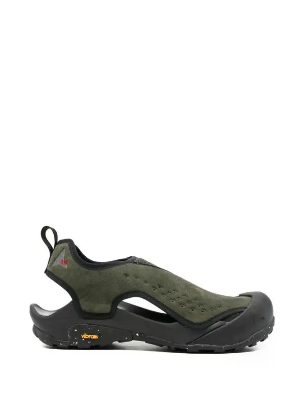 ROA Cut-out Sandals - Green