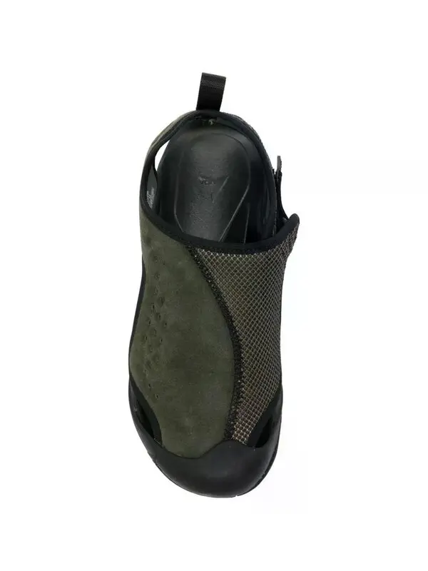 ROA Cut-out Sandals - Green