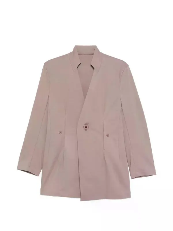 Issey Miyake Button-fastening Single-breasted Blazer