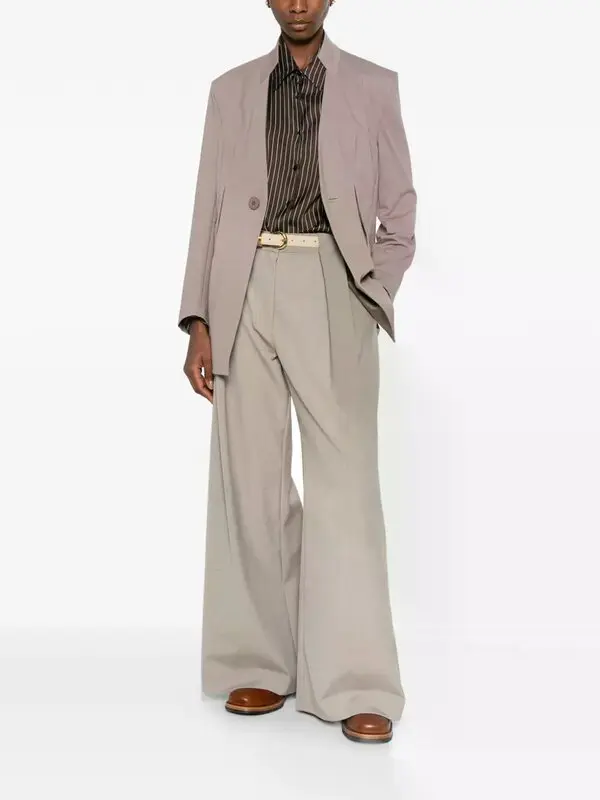 Issey Miyake Button-fastening Single-breasted Blazer