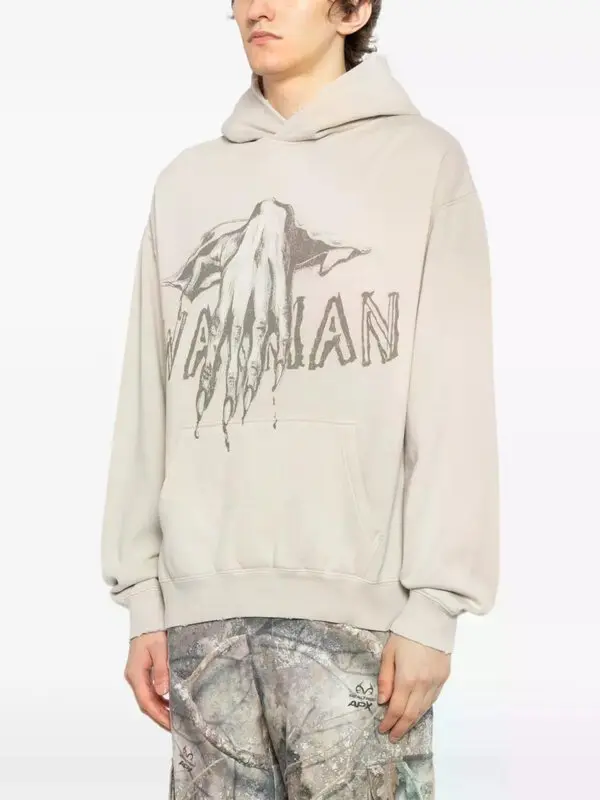 WARMAN Logo-print Hoodie