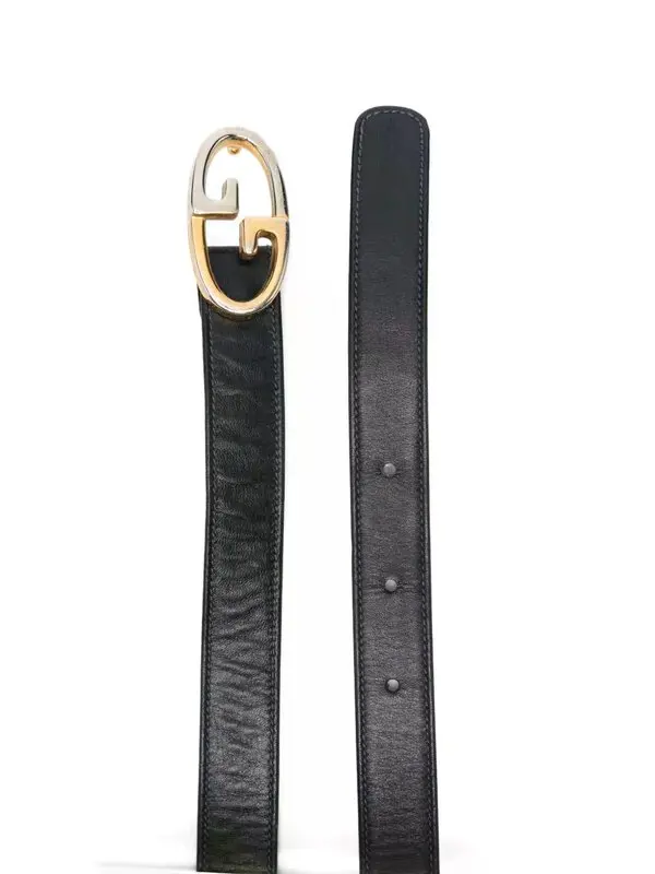Gucci 1980s Leather Belt