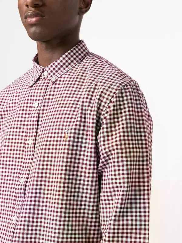 Polo Ralph Lauren Logo-embroidered Check-print Shirt