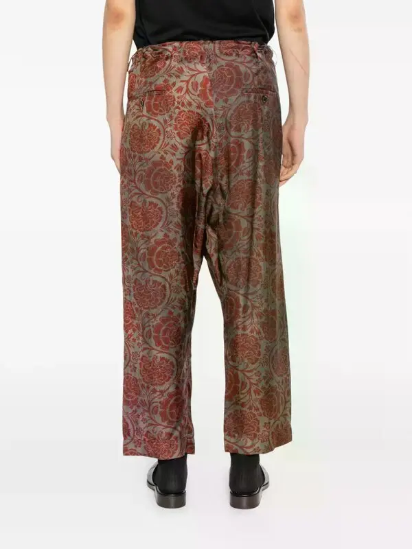 UMA WANG Perch Trousers - Red