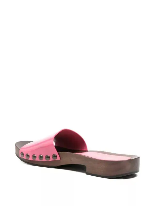 Miu Miu Logo-print Flat Sandals