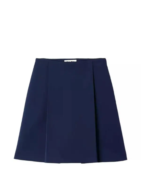 Miu Miu Technical Jersey Skirt