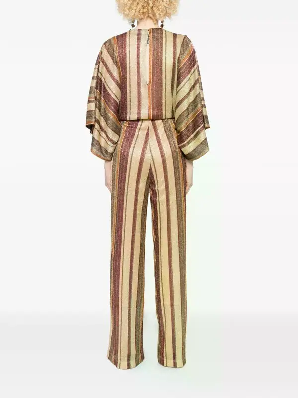 SIYU Striped Jumpsuit - Gold