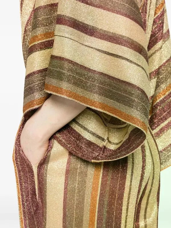 SIYU Striped Jumpsuit - Gold