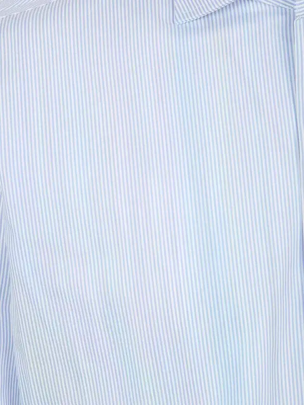 BARBA NAPOLI Striped Shirt - Blue