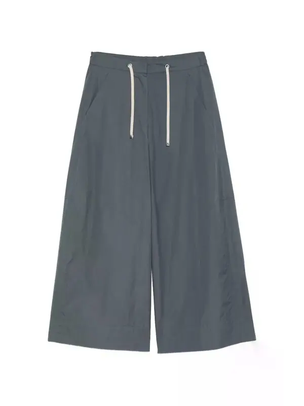 Max Mara Drawstring Wide Leg Trousers