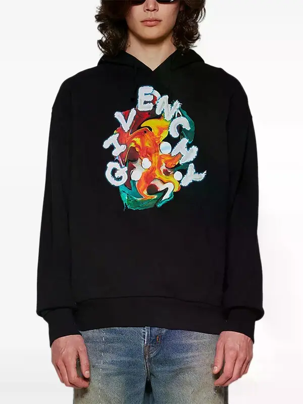 Givenchy Psychedelic Logo Hoodie