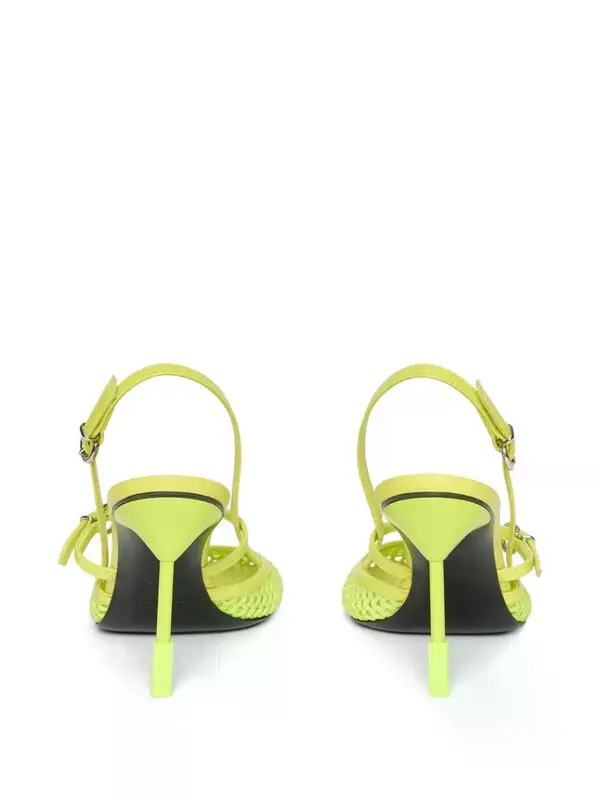 MSGM Round-toe Strap Pumps