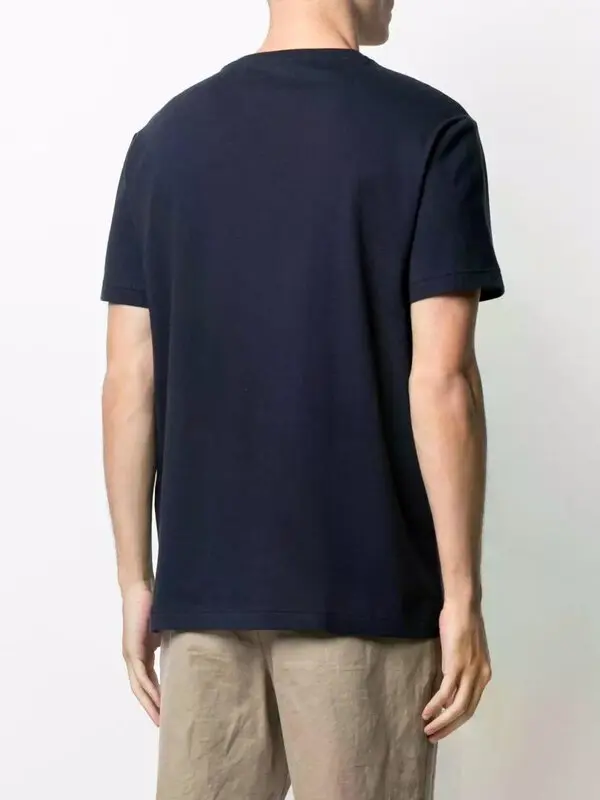 Polo Ralph Lauren V-neck Embroidered Logo T-shirt