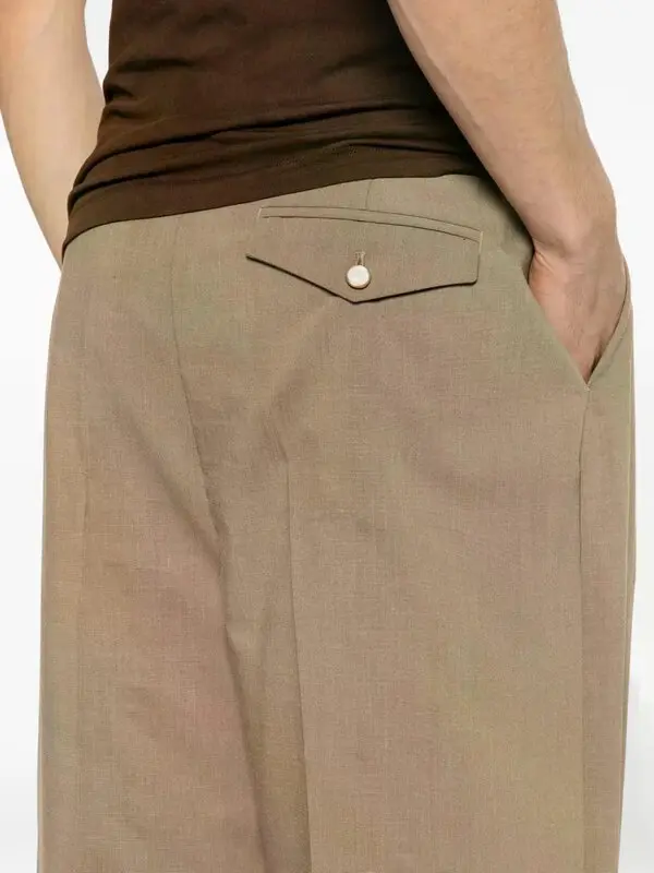 THESTROY Pleated Trousers