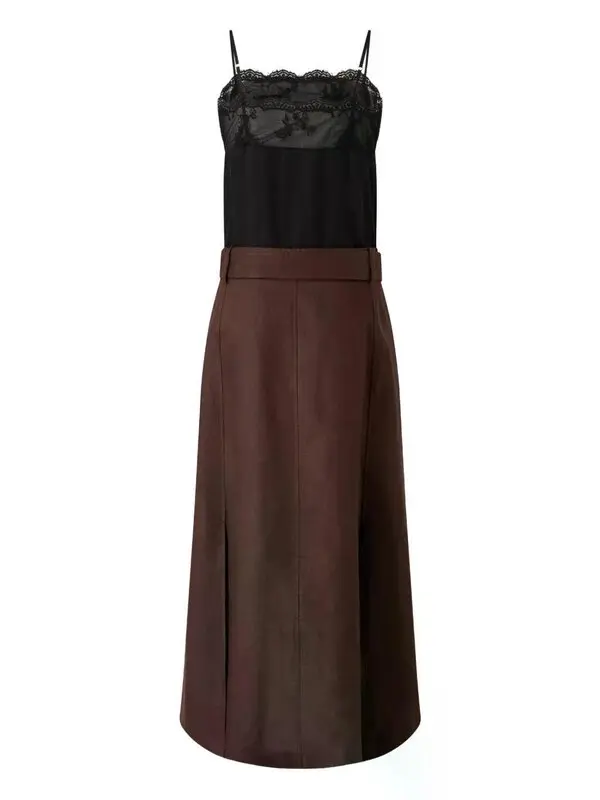 Pinko Lace Belted Dress