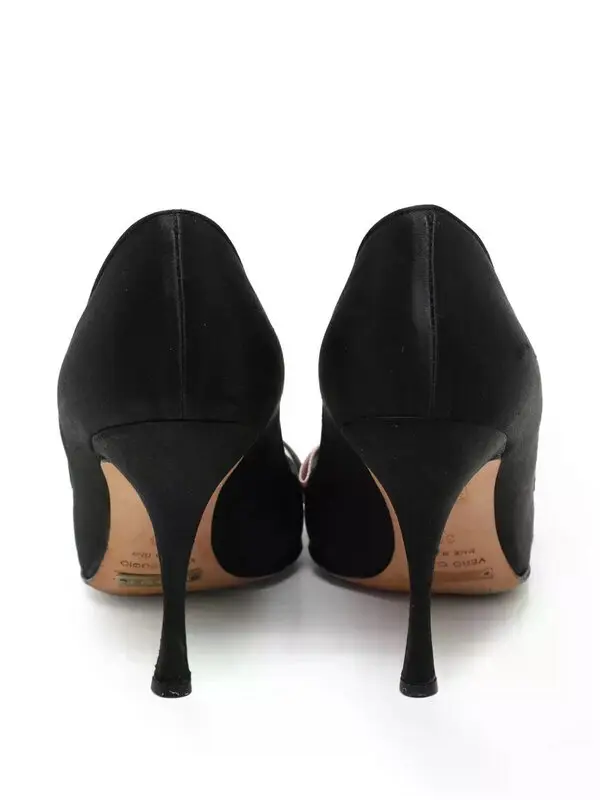 Dolce & Gabbana Satin Embellished Stiletto Pumps