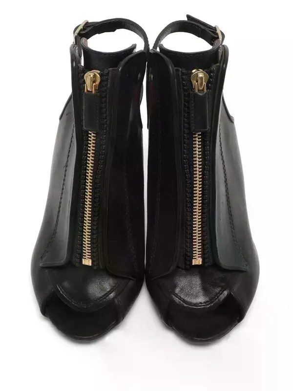Givenchy Leather Peep-toe Stiletto Sandals