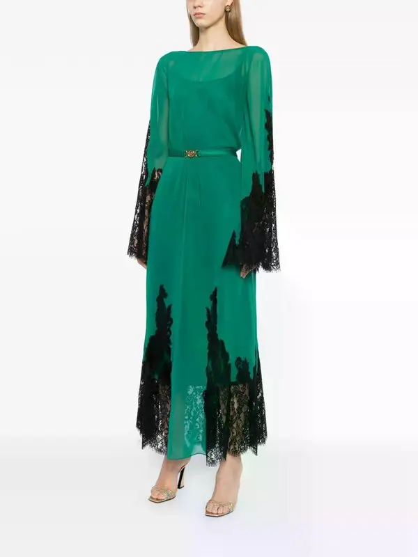 Versace Georgette Maxi Dress