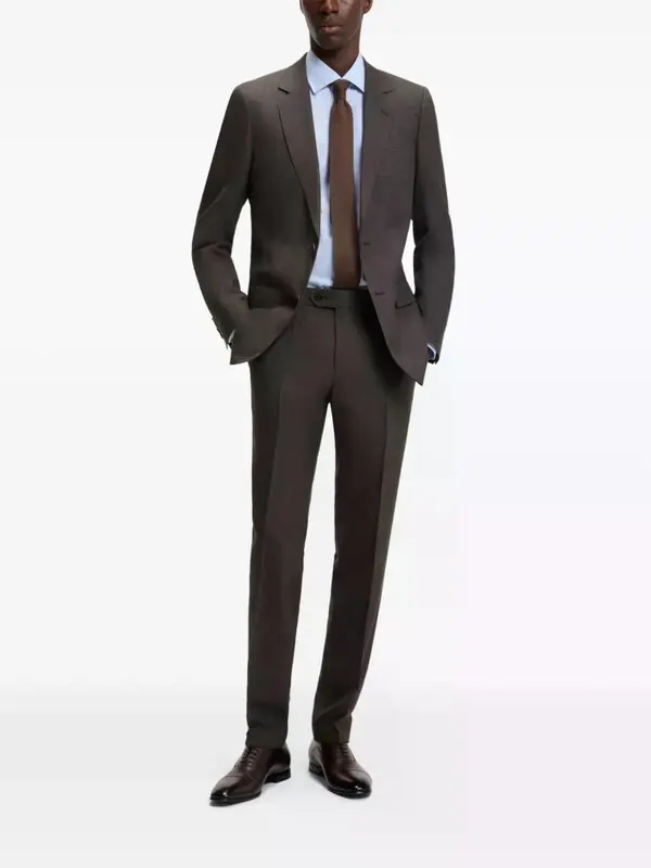 BOSS By Beckham Wool-blend Slim-fit Suit Jacket