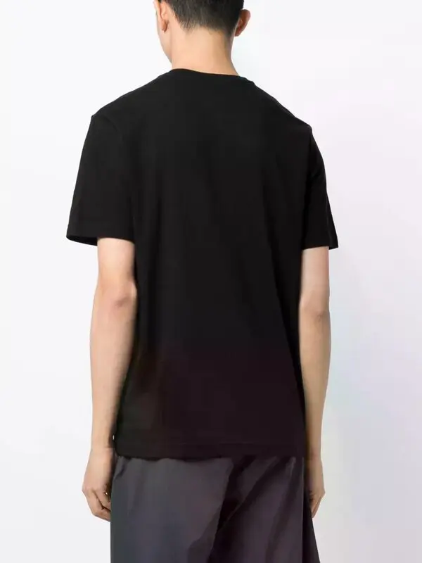 Lacoste Crocodile Logo-patch V-neck T-shirt
