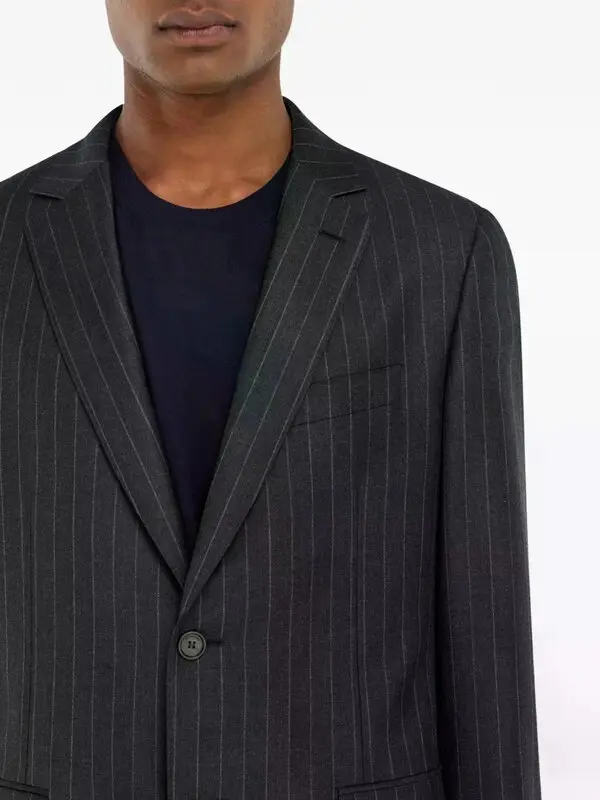 FERRAGAMO Wool Pinstripe Suit