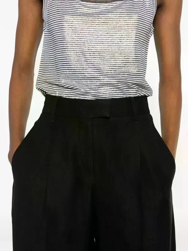 Brunello Cucinelli Pleated Palazzo Trousers