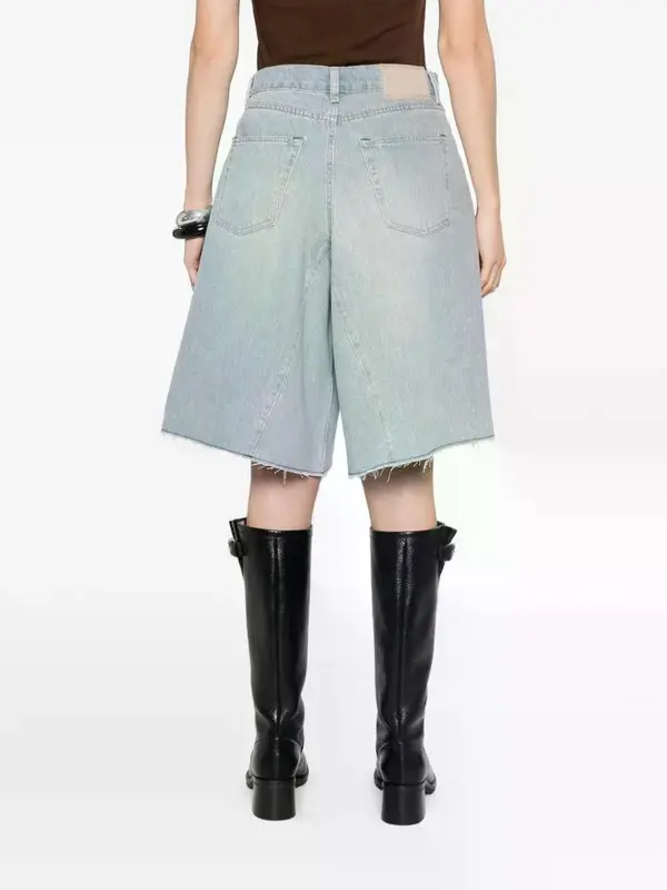 Our Legacy Frayed Hem Panelled Shorts