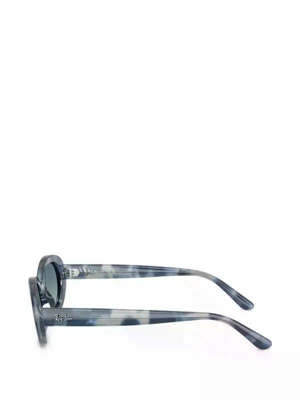 Ray-ban Oval Frame Sunglasses - Blue