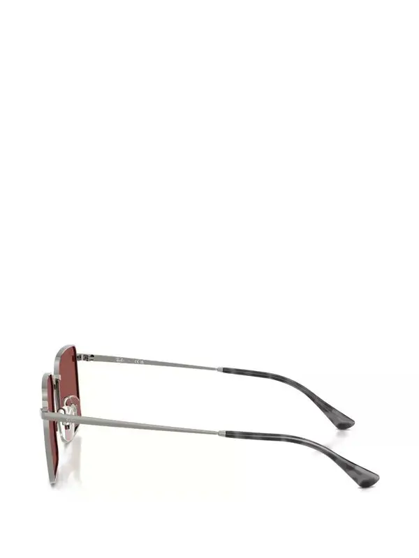 Ray-ban Square Frame Sunglasses - Silver
