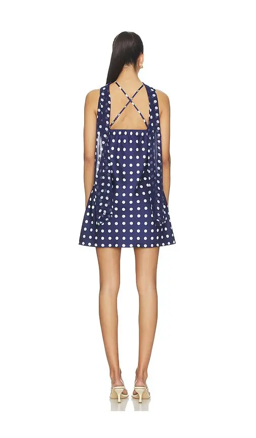 MAUDE CLUB Hendrix Dress - Navy