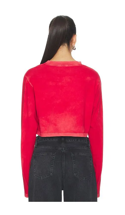 Cotton Citizen The Tokyo Crop Shirt - Red