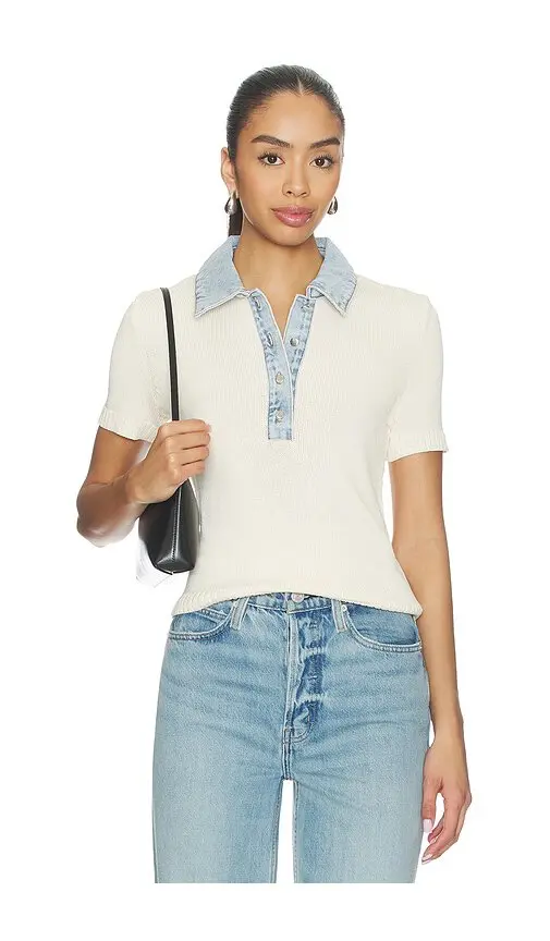 SEROYA Erika Knit Top - Ivory