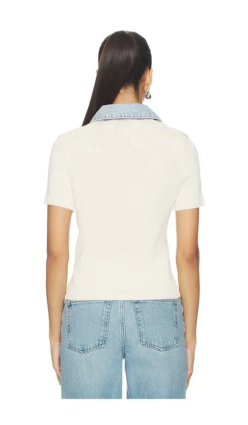 SEROYA Erika Knit Top - Ivory