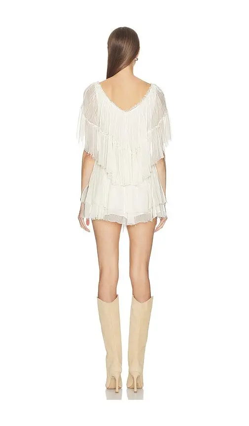 LOBA Ziva Tiered Mini Dress