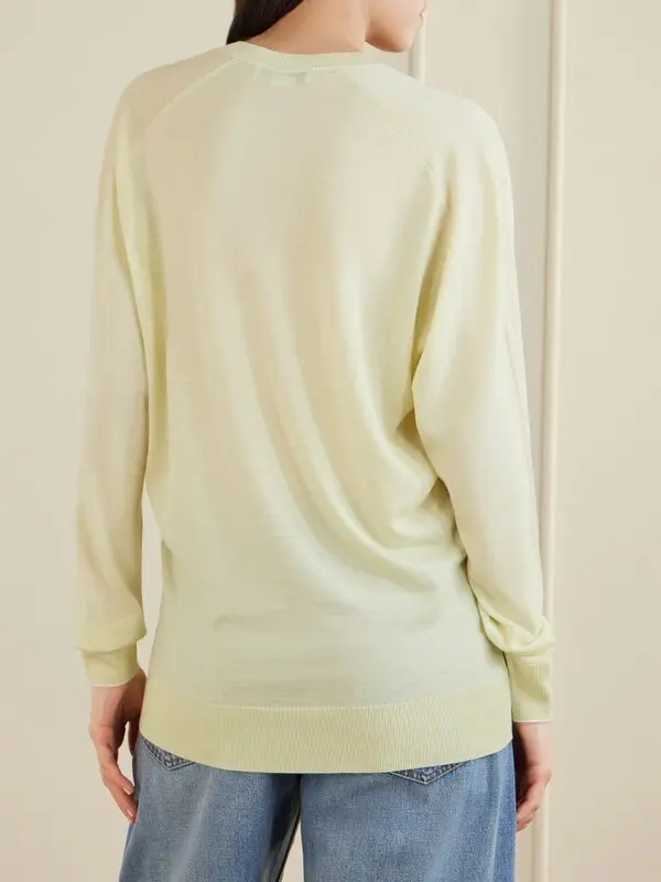 Stella McCartney Virgin Wool V-neck Sweater