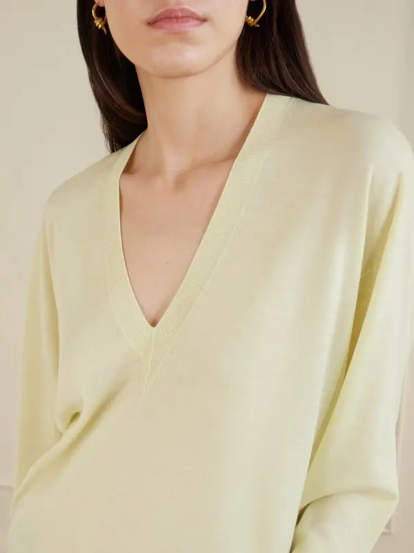 Stella McCartney Virgin Wool V-neck Sweater
