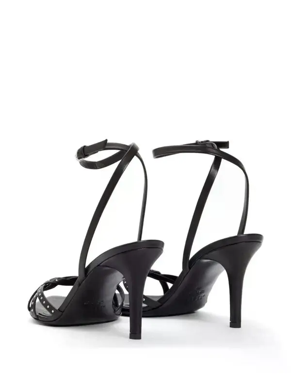 Isabel Marant Étoile Adole Studded Leather Sandals - Black