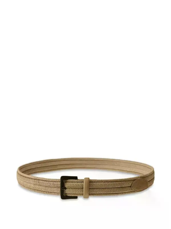 C.P. COMPANY Braided Buckle Belt - Neutrals