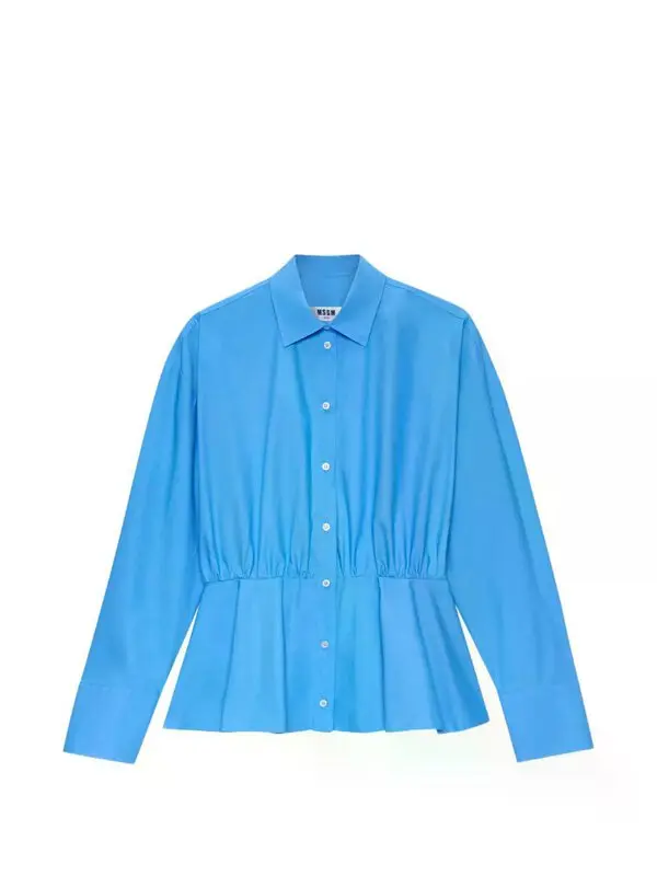 MSGM Gathered Shirt