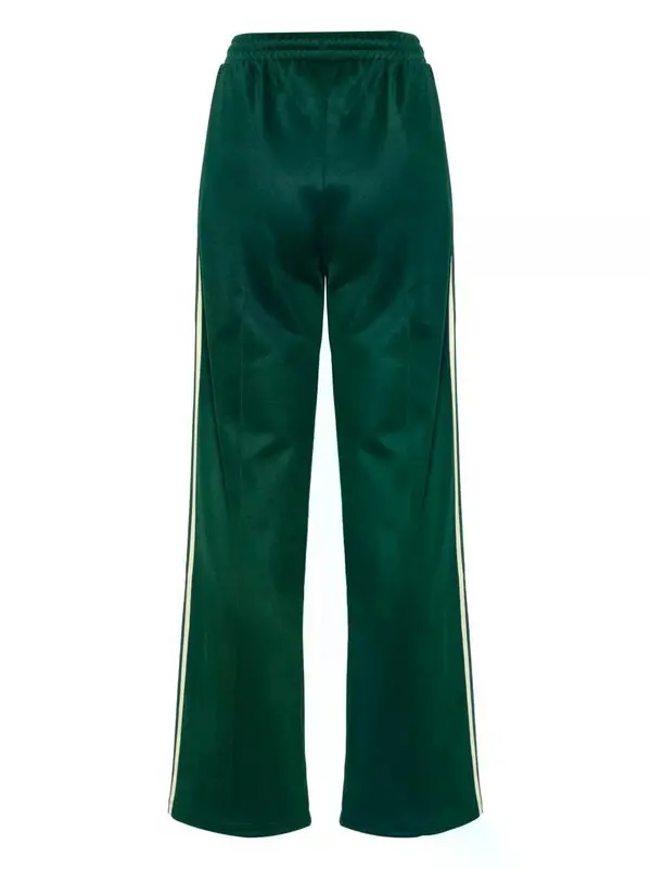 Adidas 3-stripes Wide-leg Trousers - Green