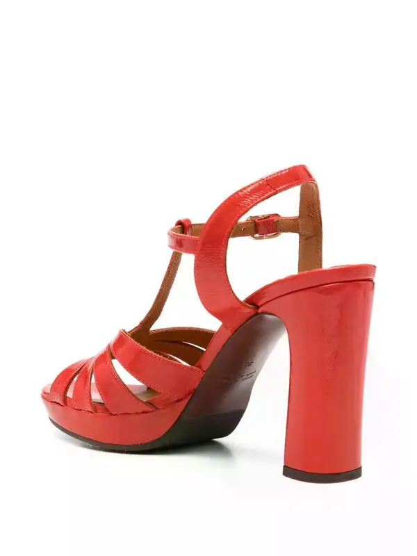 Chie Mihara Cafra Platform Sandals - Red
