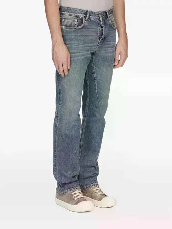 Rick Owens Fog Cut Belt-loop Jeans