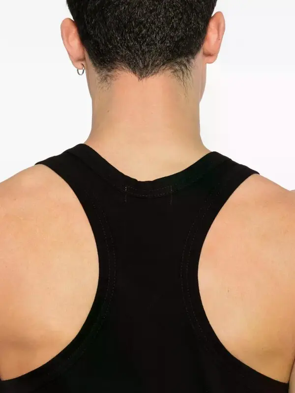 Yohji Yamamoto V-neck Tank Top