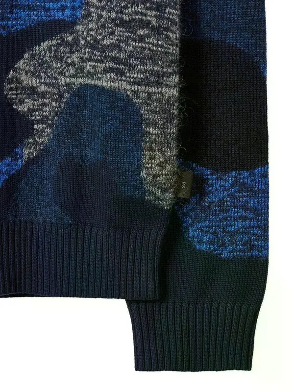 Paul Smith Camouflage Crew Neck Sweater