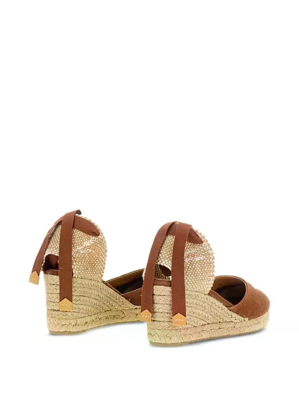 CastaÑer Lace-up Wedge Espadrilles