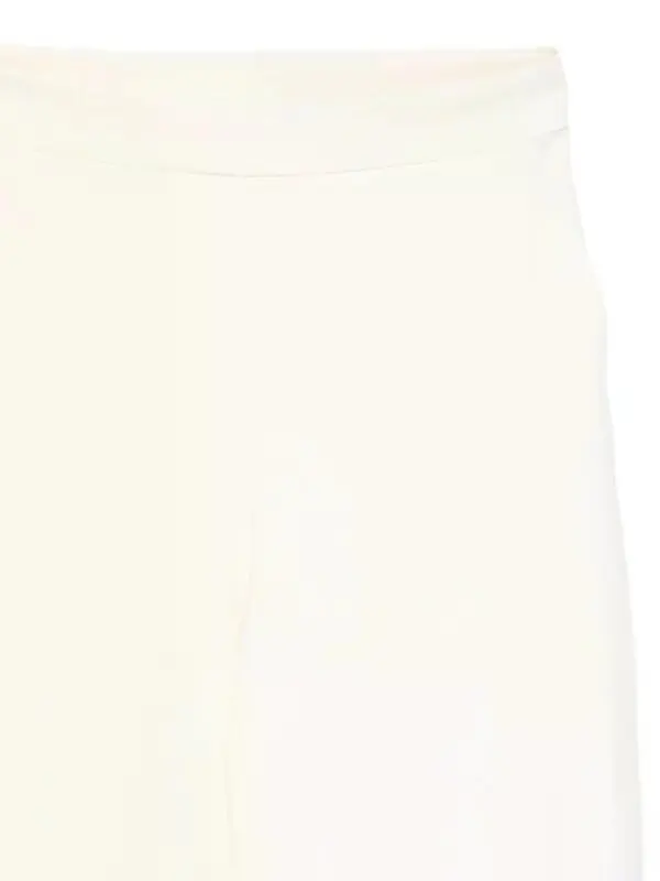 Chiara Boni La Petite Robe Cream Cropped Trousers